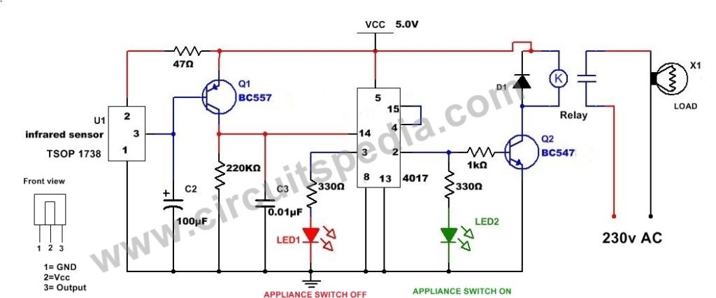 Remote Controlled Switch Circuit