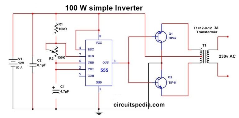 Inverter-circuit-diagram