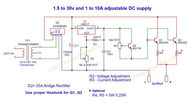 220/230v Ac To 12v/5v DC Regulated Power DC Converter Bridge Rectifier
