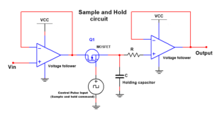 Sample And Hold Circuit | Sample And Hold Circuit Using Op-amp