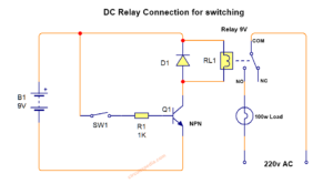 How Relay Works | NO NC Connection Of Relay | Relay Working