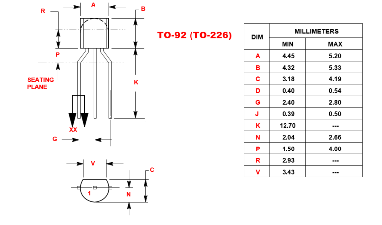 2N3906 Pinout | 2N3906 Datasheet, Equivalent Transistor